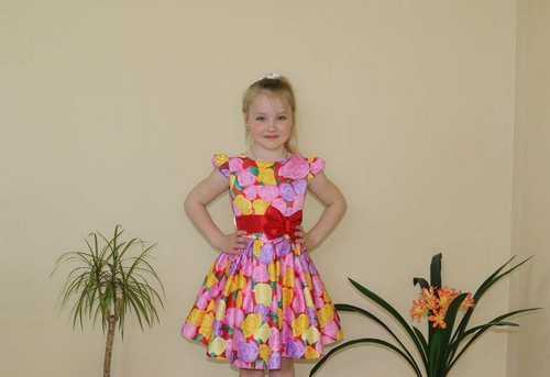 Детское нарядное платье новое