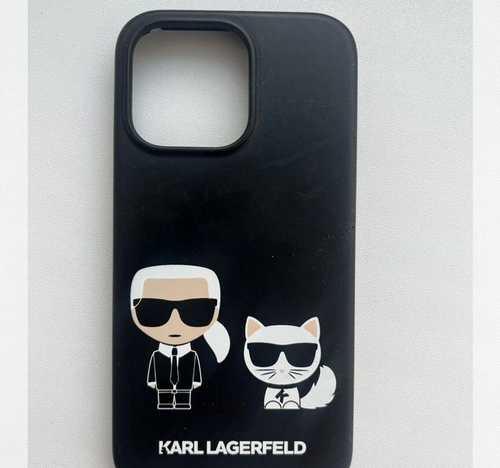 Чехол на iPhone 13 pro karl lagerfeld