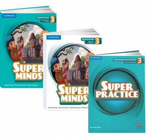 Super Minds 3 + Super Practice book 3 2nd edition