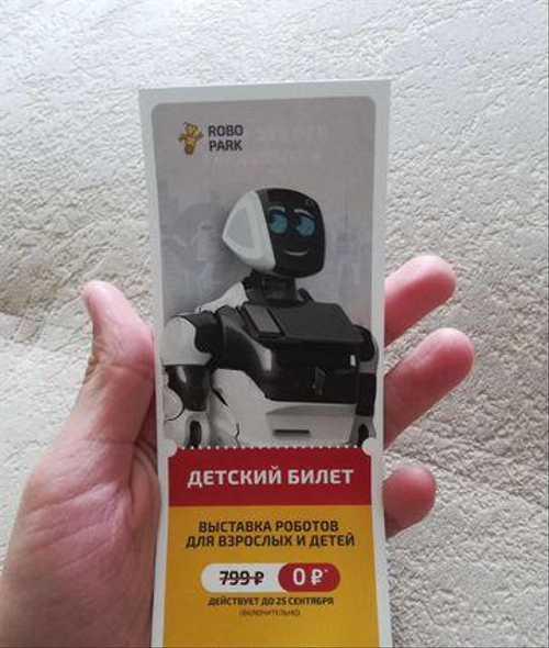 Детский билет в Robo Park