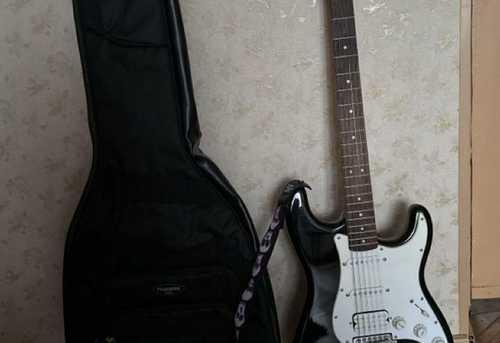 Электрогитара Fender Stratocaster HSS + чехол