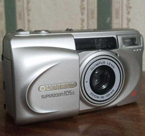 Пленочный фотоаппарат olympus superzoom 105g