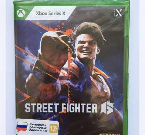 Street Fighter 6 Xbox series X новый