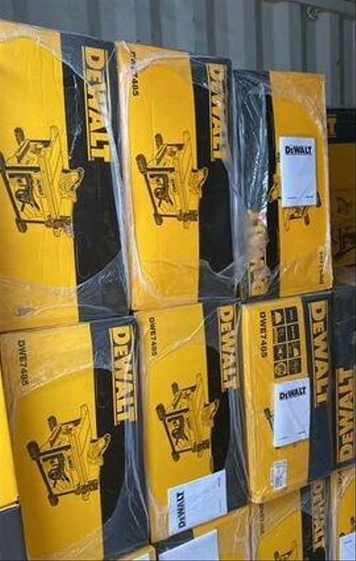 Распиловочный станок DeWalt DWE7485 QS обновленная