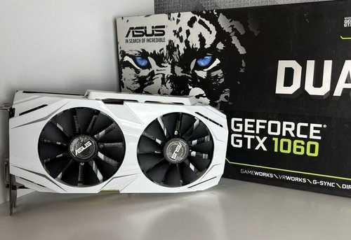 Видеокарта asus dual geforce GTX1060 3GB