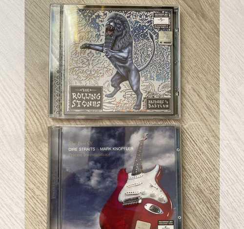 Dire straits cd Rolling Stones cd Universal