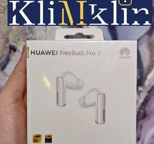 Huawei FreeBuds Pro 3 Новые Белые Гарантия 1 Год