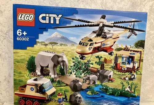 Новый Lego City Операция по спасению зверей 60302