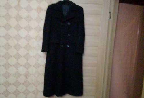 Пальто женское деми, 44-46, цв. черный
