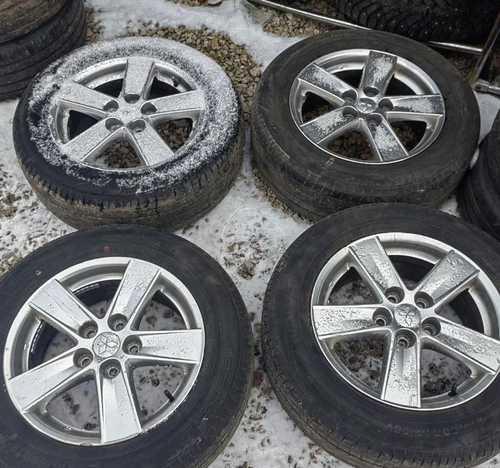 215/60 R16 Yokohama Aspec A348 Лето Литые R16 pсd:5x114.3 ет:46 DIA:67.1