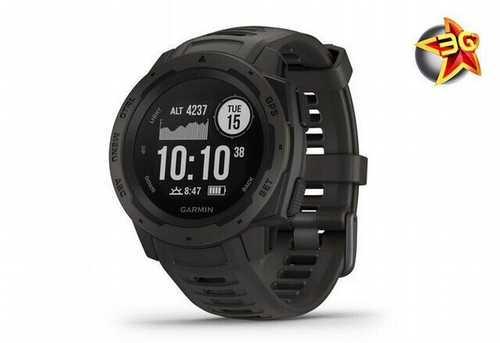 Часы Garmin Instinct Graphite 010-02064-00 Новый