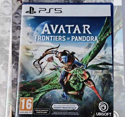 Диск ps5 Avatar frontiers of pandora