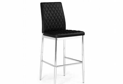 Барный стул Teon черный / хромированный