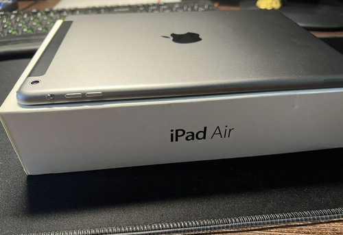 9.7" Apple iPad Air Wi-Fi + Cellular, 16 Г, Gray