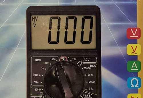 Мультиметр цифровой DT-700C (звук+температура)