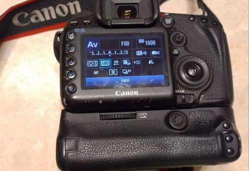 Цифровая камера Canon eos 5d Mark iii с BG e-11