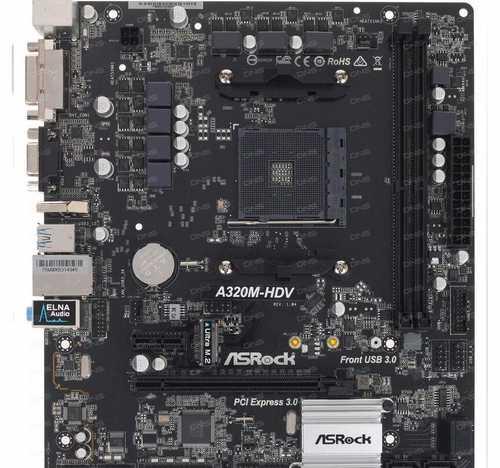 Материнская плата ASRock A320M-HDV