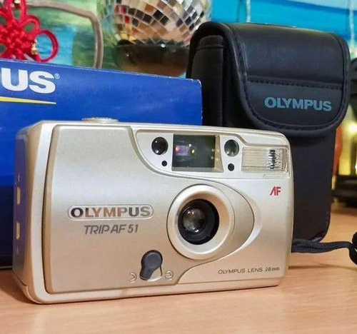 Пленочный фотоаппарат olympus trip af 51