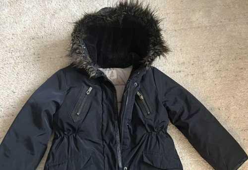 Куртка зимняя zara для девочки 110