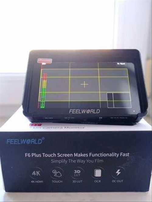 Накамерный монитор Feelworld F6 Plus 5.5" touch