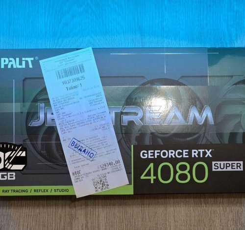 Видеокарта Palit GeForce RTX 4080 Super JetStream