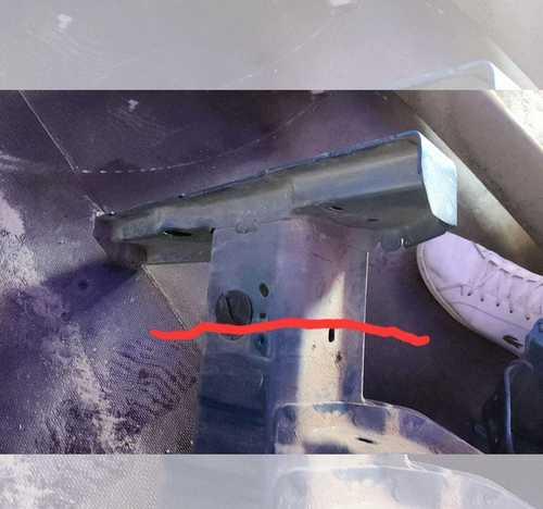 Наконечник лонжерона Solaris Hyundai RH