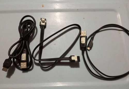 Переходники usb + SATA кабель