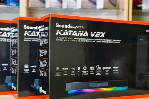 Саундбар Creative Sound Blaster Katana V2X, Новые