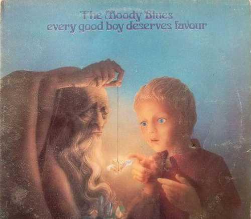 The Moody Blues "Every Good Boy." LP, NM