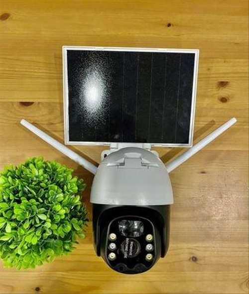 Новинка WI-FI камера на солнечных батареях V380Pro