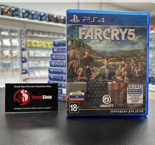 Диск Far Cry 5 PS 4 Б/у