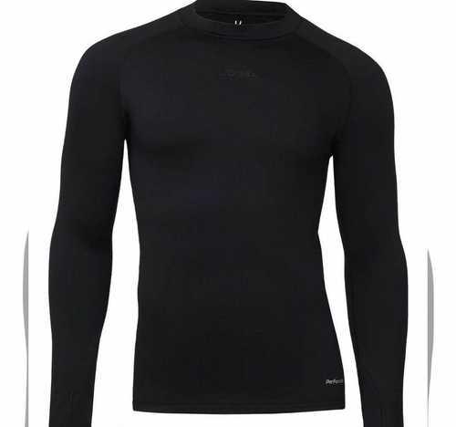 Джемпер компрессионный Jögel performdry Baselayer Warm Top черный (S)