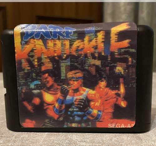 Bare Knuckle Sega картридж