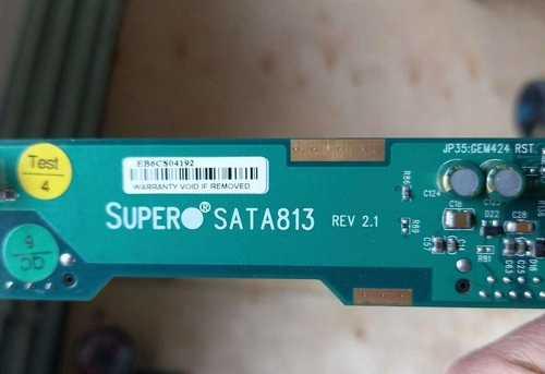 Бекплейн Super sata813