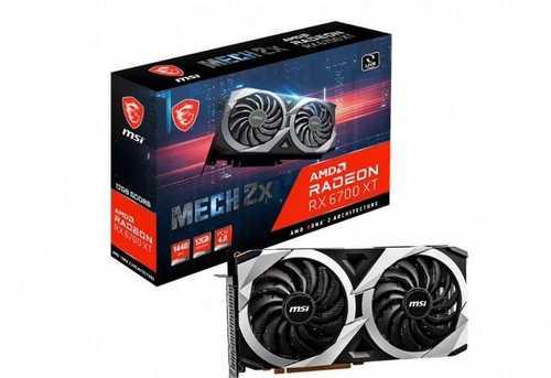 Видеокарта MSI Radeon RX 6700 XT mech 2X 12 GB ос