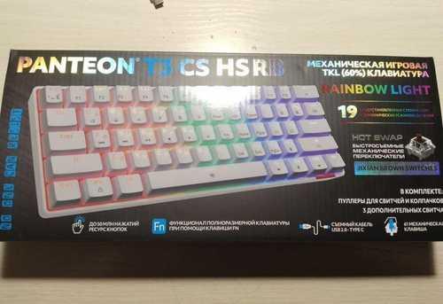 Игровая клавиатура panteon T3 CS HS RB