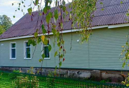 Сайдинг Ю-Пласт тимберблок Ясень Прованс зелёный