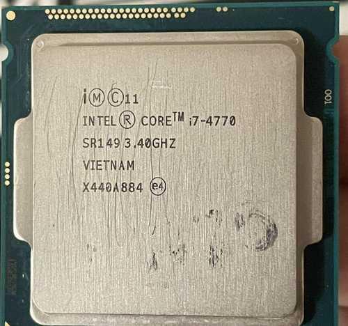 Процессор intel core i7 4770