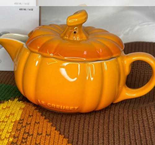 Соусник чайничек Le Creuset pumpkin тыква