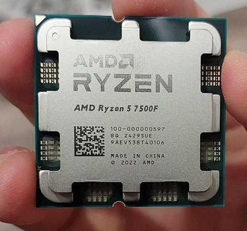 Процессор AMD ryzen 5 7500f