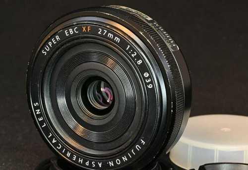 Fujifilm Fujinon XF 27mm 2.8