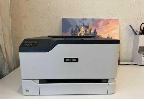Лазерный цветной принтер xerox c230