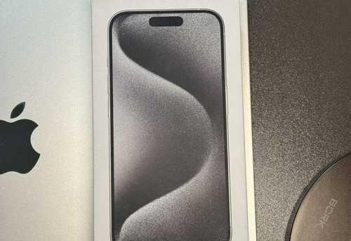 iPhone 15 Pro sim+esim white titanium