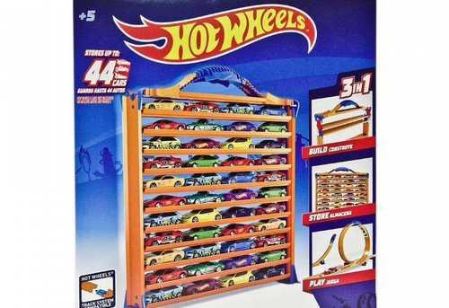 Кейс-автотрек Hot Wheels hwcc9 вмещает 44 машинки