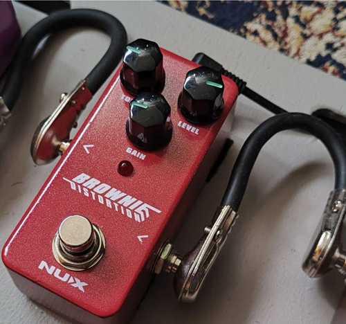 Педаль эффектов Nux NDS-2 Brownie Distortion