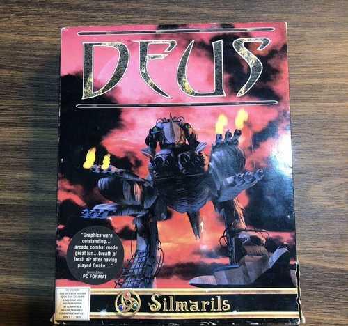 Редкая ретро игра Deus для пк биг бокс Big Box