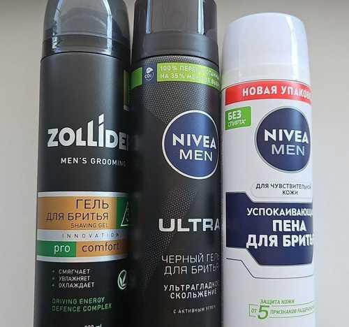 Гель для бритья nivea, zollider