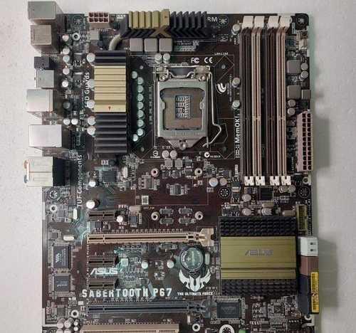 Socket LGA 1155 Asus Sabertooth P67