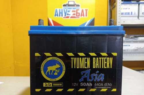 Аккумулятор Тюмень азия 6ст - 50 L (п.п) (75B24R)