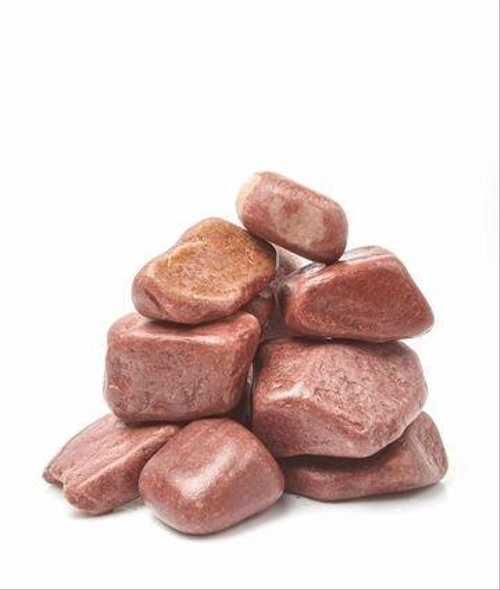 Камни для бани (малиновый кварцит)